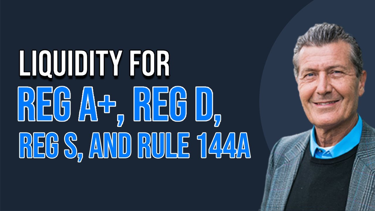 Reg A+、Reg D、Reg S 和 Rule 144A 发行的创始人和投资者流动性 - 短视频 | 曼哈顿街资本