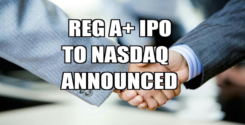 Regulation A+ NASDAQ IPO Listing Announced by NewsBeat Social ...